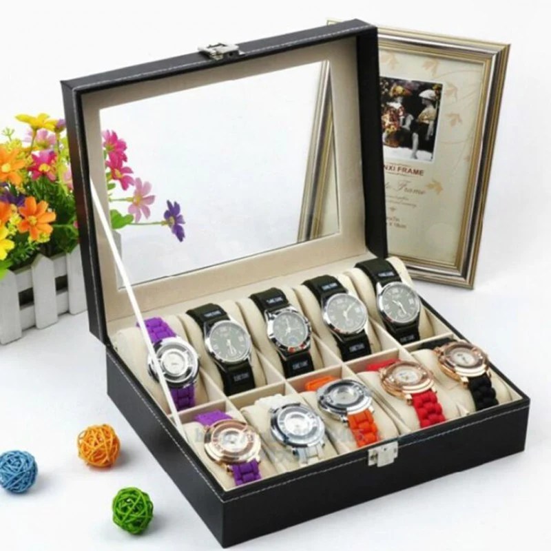 10-Slot Watch Box | Ease Shopping