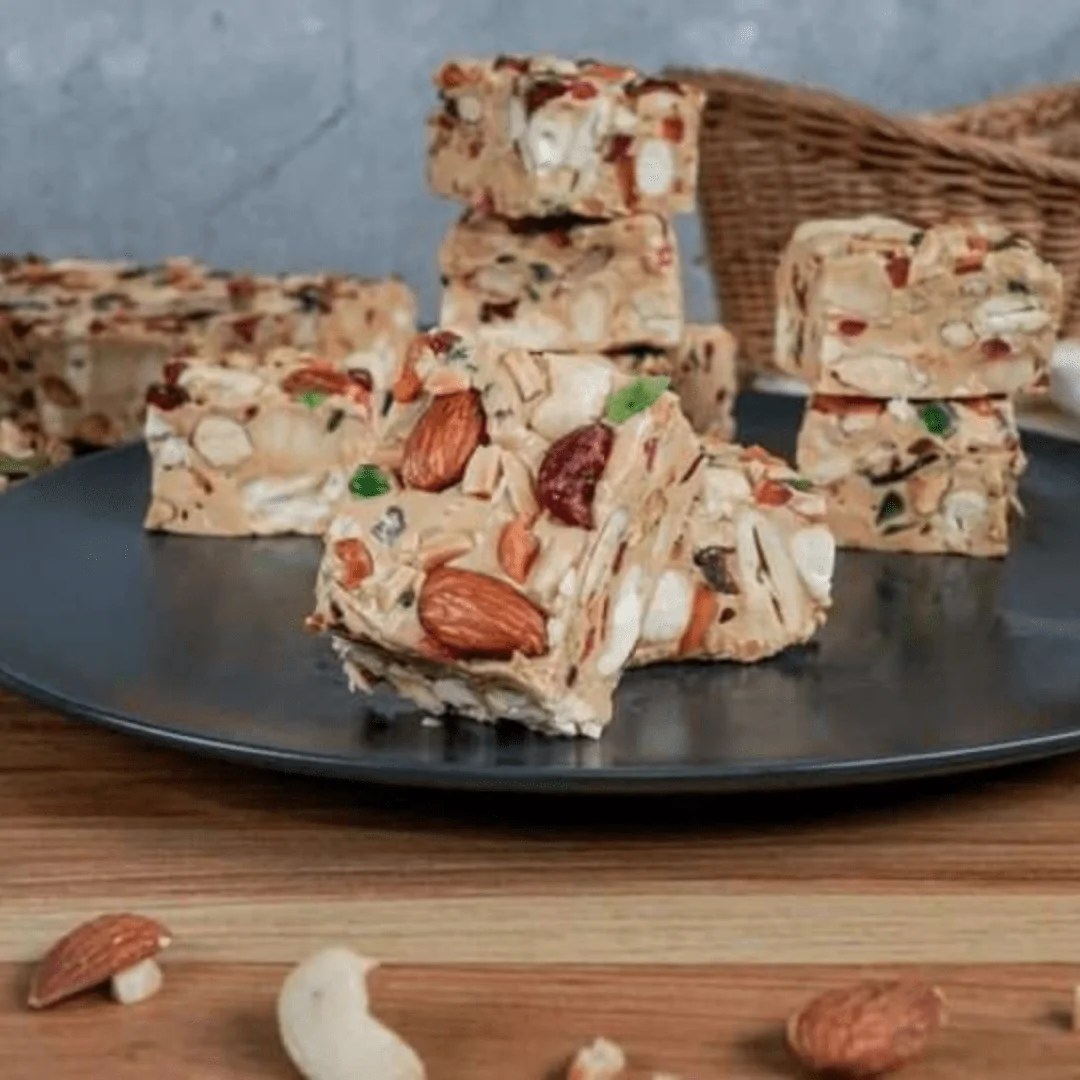 PJJ Candy Nougat Cake (7 Resepi) | EasyBakeLab