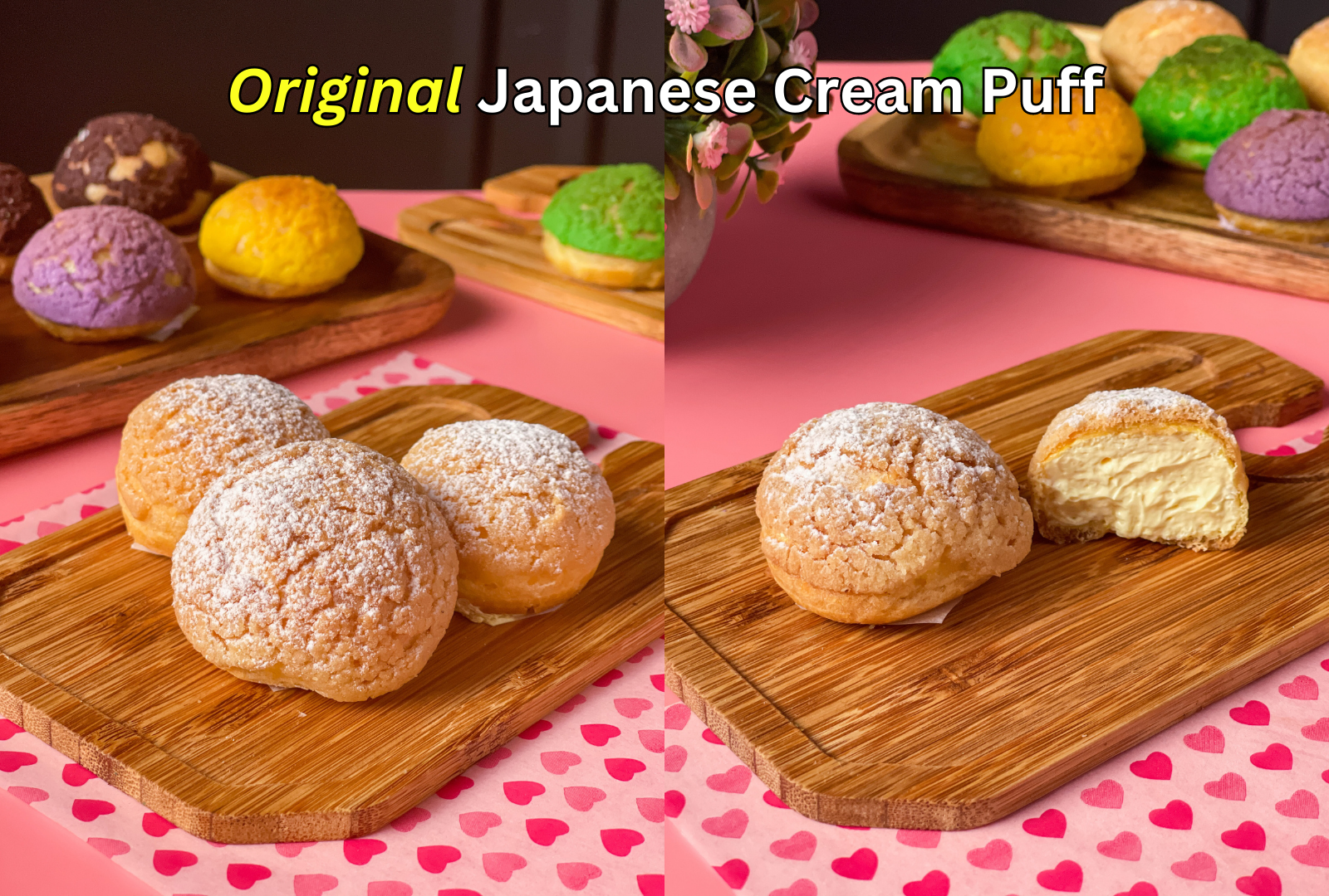 Kelas Online Japanese Cream Puff | EasyBakeLab