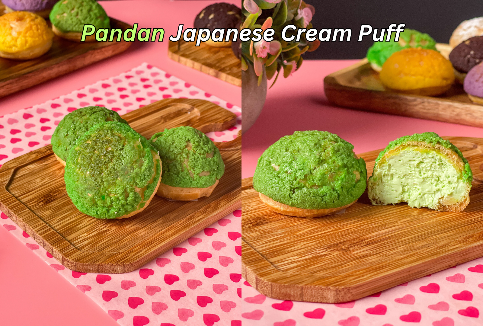 Kelas Online Japanese Cream Puff | EasyBakeLab