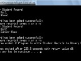 C Program To Read Records From Binary File Easycodebook