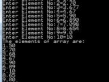 Input Output Of Elements In Float Array Easycodebook
