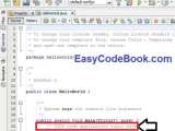 Write And Execute First Java Program In Netbeans Easycodebook