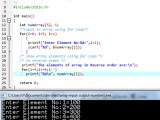Display Elements Of Array In Reverse Order Easycodebook