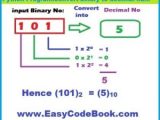 Python Convert Binary Number To Decimal Easycodebook