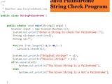 Java Palindrome String Check Easycodebook