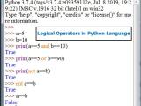 Logical Operators In Python Language Easycodebook
