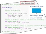 Python Create New Class Rectangle Easycodebook
