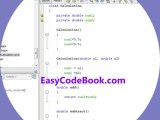 Create New Java Class Calculation Add Subtract Easycodebook