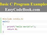 100 Important C Programs For Beginners Easycodebook