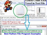 Python Count Each Vowel In Text File Program Easycodebook