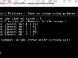 Using Pointers Sort Array Easycodebook