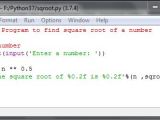 Python Square Root Program Easycodebook