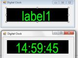 Designing Digital Clock In Visual Programming Easycodebook