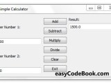 Pyqt Four Function Calculator Easycodebook