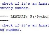 Python Program Check Armstrong Number Easycodebook