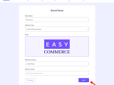 Setup Wizard Easycommerce
