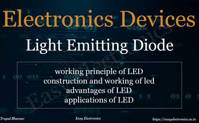 Light Emitting Diode (LED) - Easy Electronics