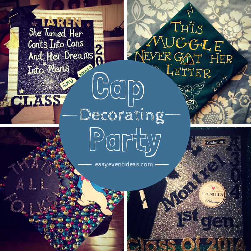 Decorating your Graduation Cap Party – Easy Event Ideas