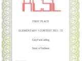 Acsl Contest Course Easyfuncoding
