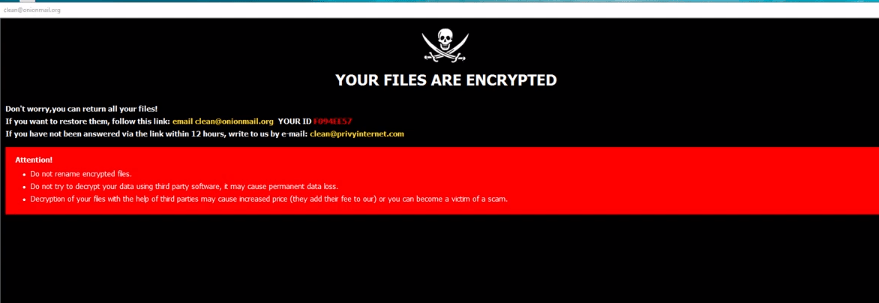 Clean@onionmail.org Virus - How to Remove It? (Solved)