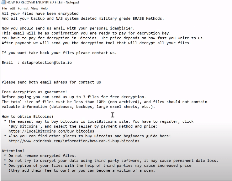 Remove .encfiles extension Ransomware (Solution)
