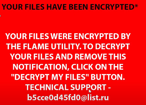 Flame ransomware Removal [Decryption Guide]