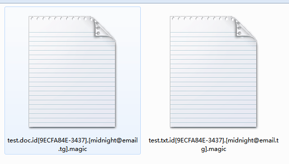 Remove & Decrypt [midnight@email.tg].magic Virus ransomware