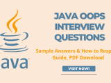 100 Java Oops Interview Questions With Sample Answers How To Respond