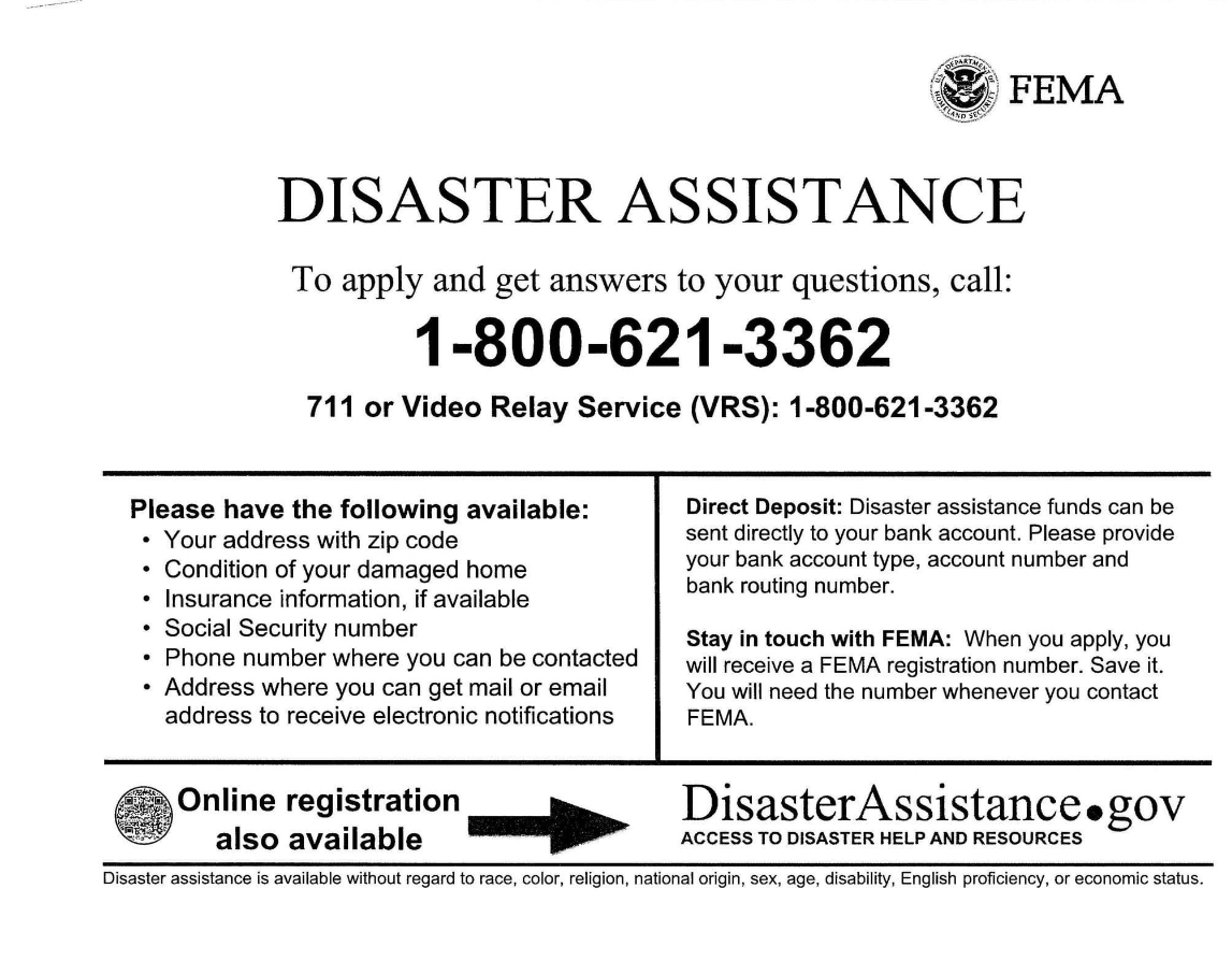 MESSAGE FROM FEMA - ECB Publishing, Inc.
