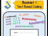 Computer Coding In Python Workbook Text Based Coding Computer Science