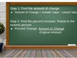 Percent Increase Decrease Notes By Kimberly Flournoy Tpt