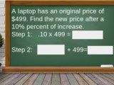 Percent Increase Decrease Notes By Kimberly Flournoy Tpt
