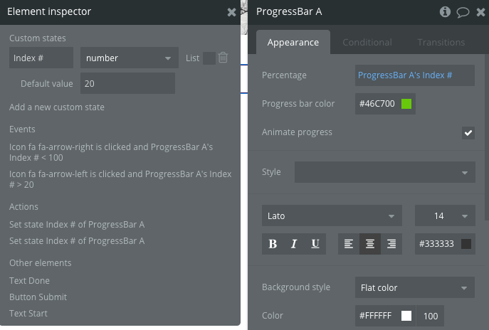 progress-bar-custom-state – Echo Lake Technologies