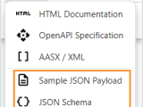 Generate Json Schema Sample Json Payload Eclipse Semantic Modeling