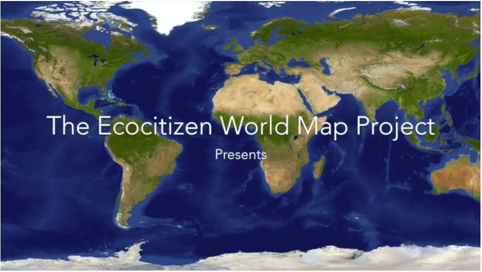 Ecocitizen World Map Project at COP20 and UN Habitat Urban Thinkers ...