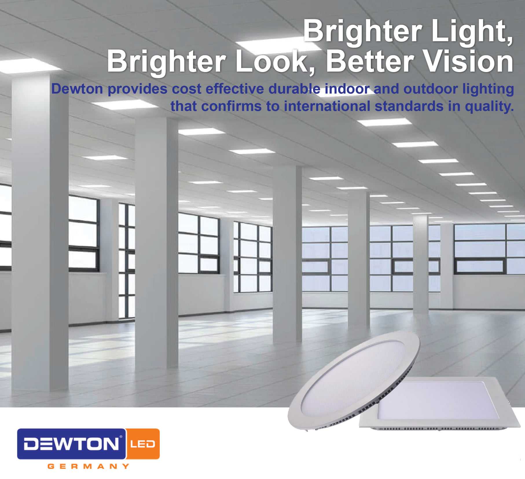 Slim panel light from Dewton(German Technology) Premium model at ...
