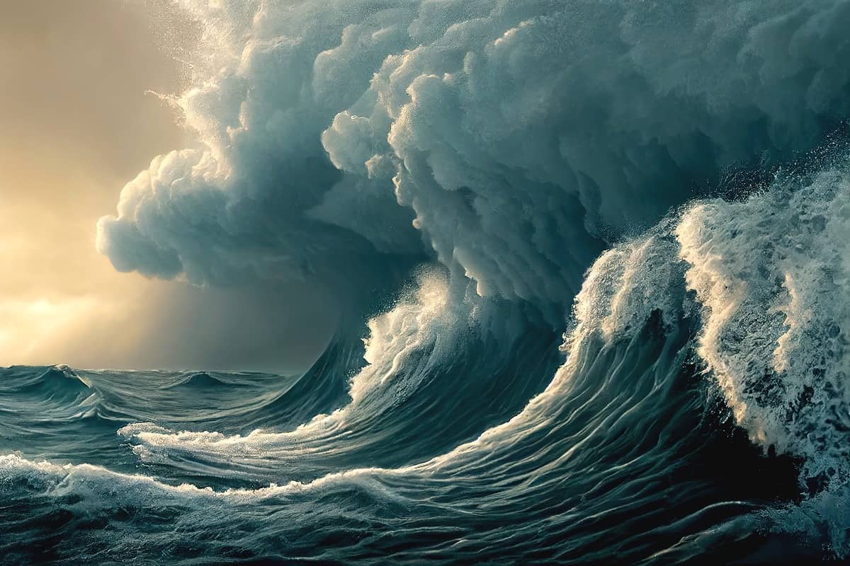 Olas monstruo, el extraño fenómeno natural del mar
