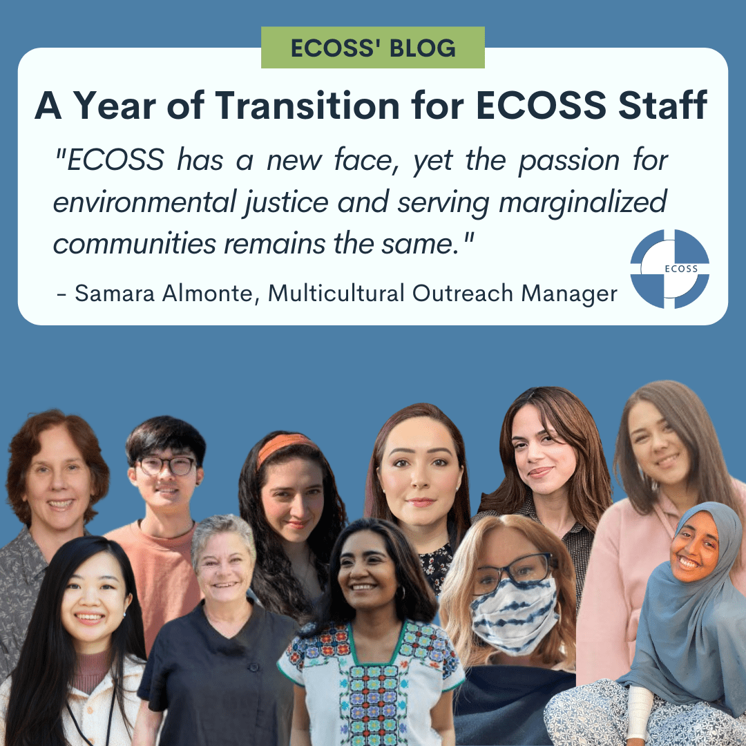 A Year of Transition for ECOSS Staff - ECOSS