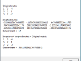 Matrix Inversion Source Code