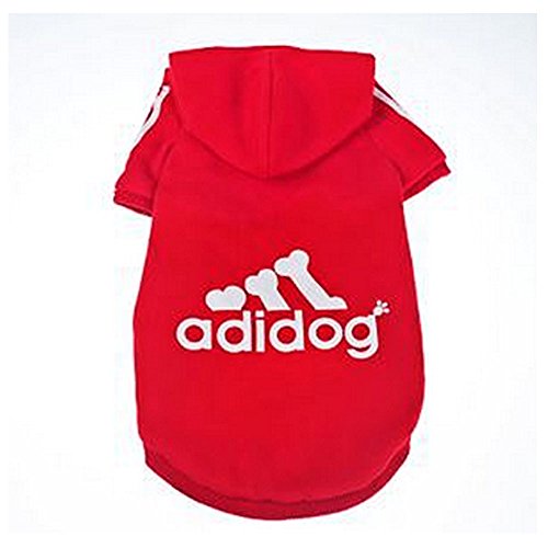 Eastlion adidog Large Dog Warm Hoodies Coat Clothes Sweater Pet Puppy T ...