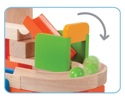 Award winning wooden Eco marble run – Wonderworld Trix Tracks – Sensory ...