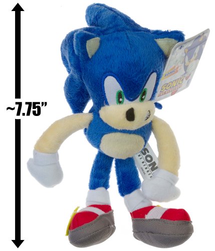 Sonic ~7.75 Mini-Plush: Sonic The Hedgehog Plush Series ...
