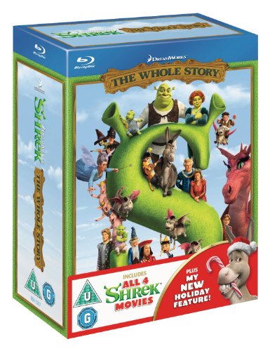 Shrek 1 – 2 – 3 – 4 The Whole Story Box Set [Blu-ray] @ niftywarehouse ...