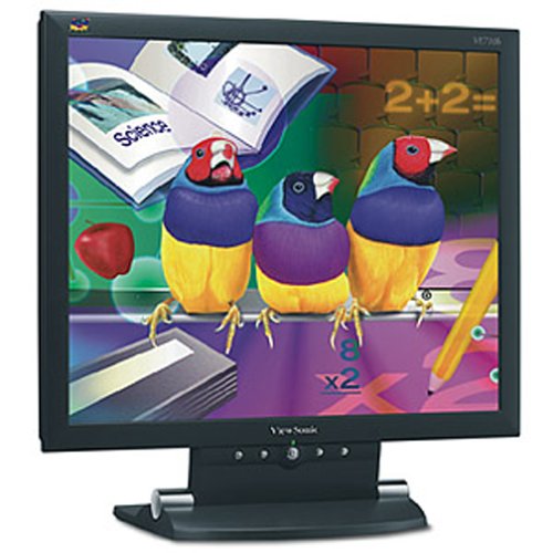 ViewSonic 17 LCD Monitor Black | ledmonitor3