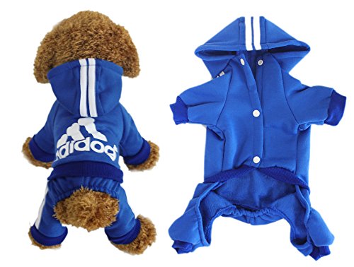 Scheppend Adidog Pet Clothes for Dog Cat Puppy Hoodies Coat Winter ...