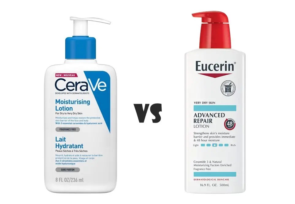 CeraVe vs Eucerin: Which Moisturizing Lotion is Better? - EczemaFeed