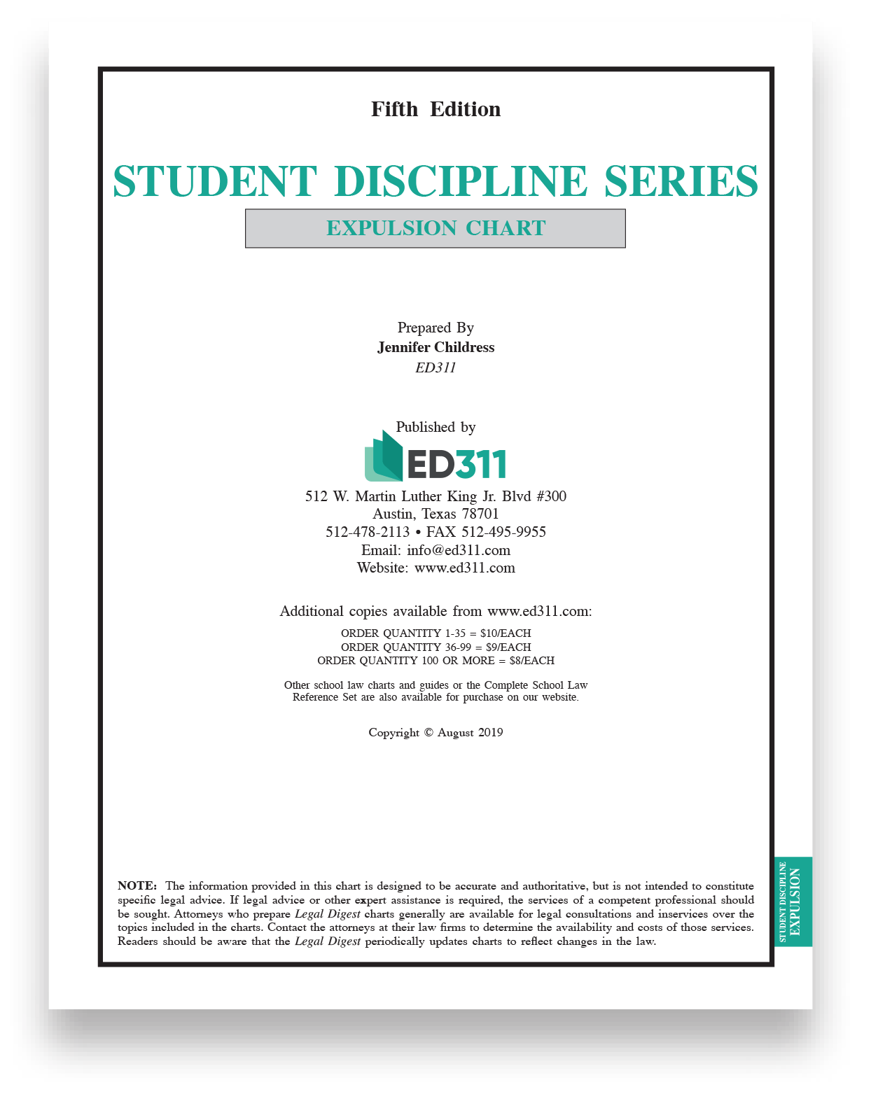 Expulsion Chart | Education 311