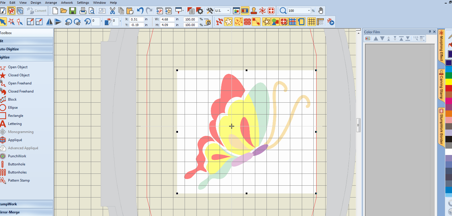 Autodigitizing a Bitmap and a Vector | Edgestitch