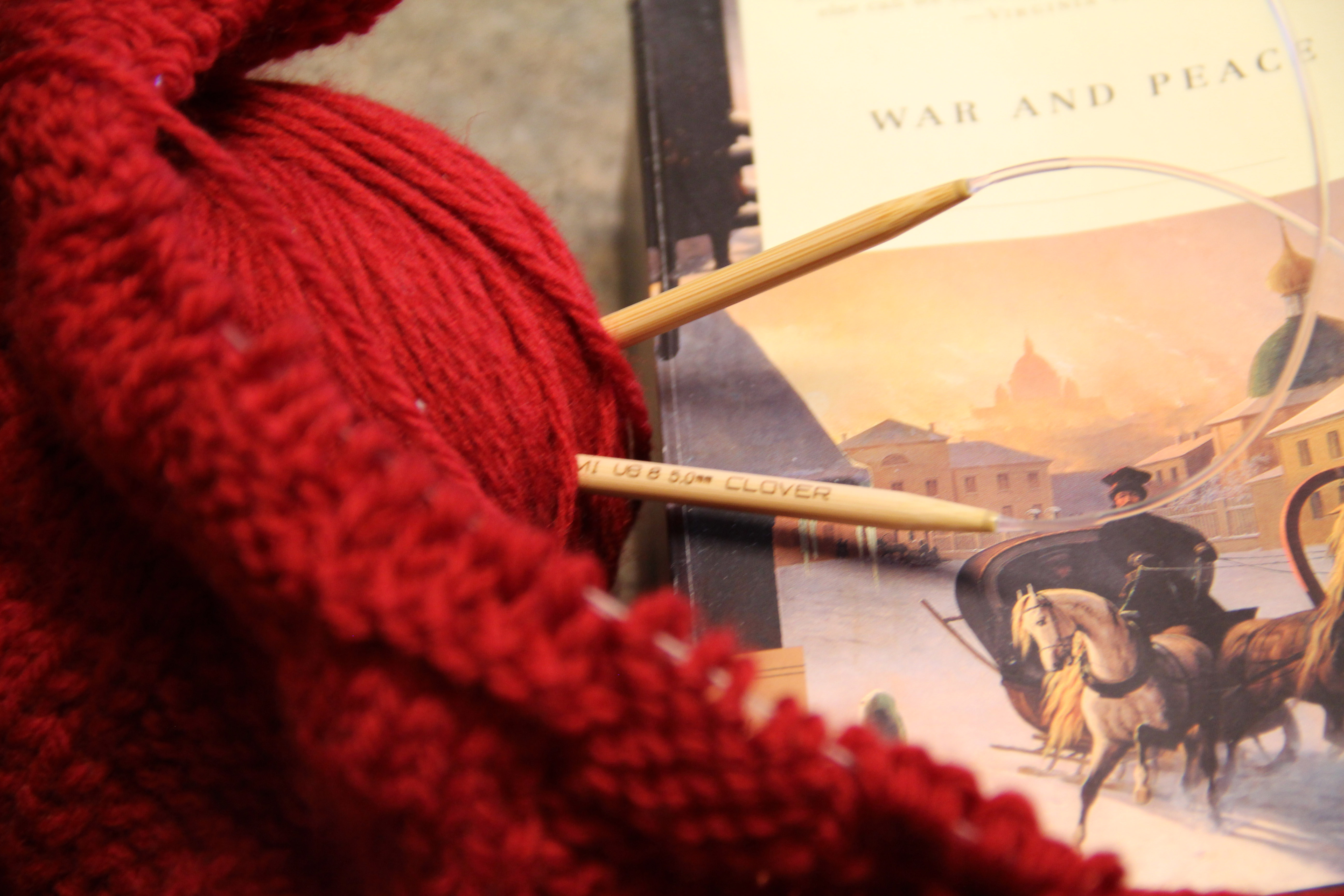 War and Peace and Knitting | Edgestitch